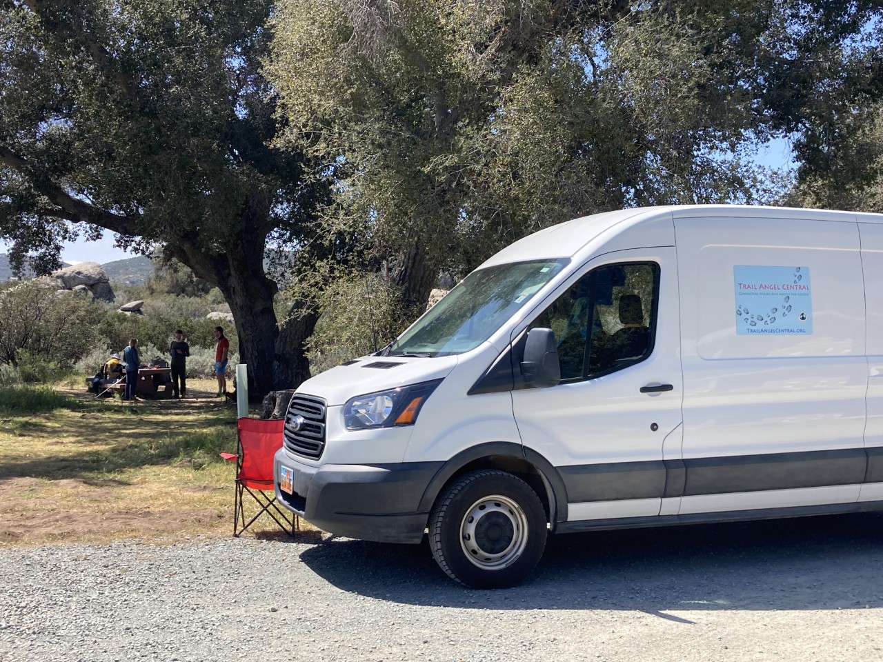 Trail Angeling with the van – Trail Angel Central